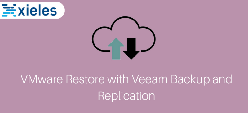 VMware restore with Veeam Backup and Replication - Xieles Support