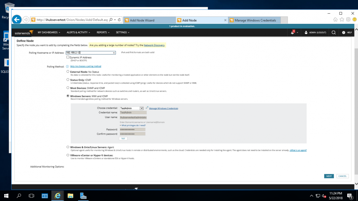 VMware Monitoring with SolarWinds - Xieles Support