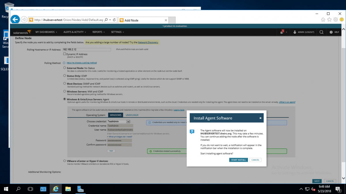 VMware Monitoring with SolarWinds - Xieles Support